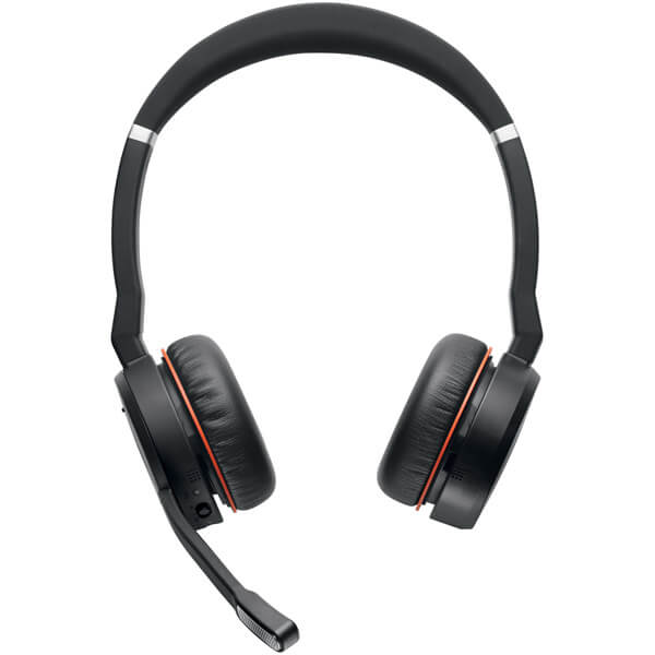 Jabra Evolve 75 MS Stereo Bluetooth Headset + Charging Stand | Jabra ...
